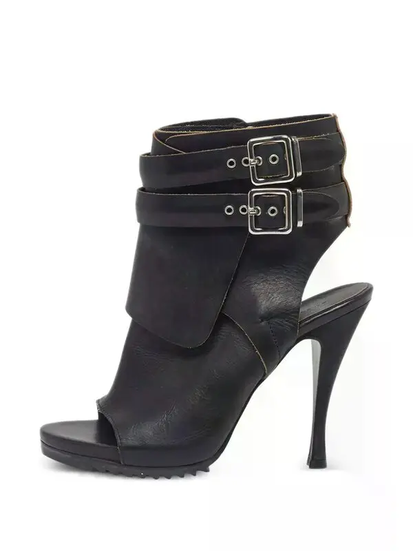 Balenciaga Buckled Ankle Boots