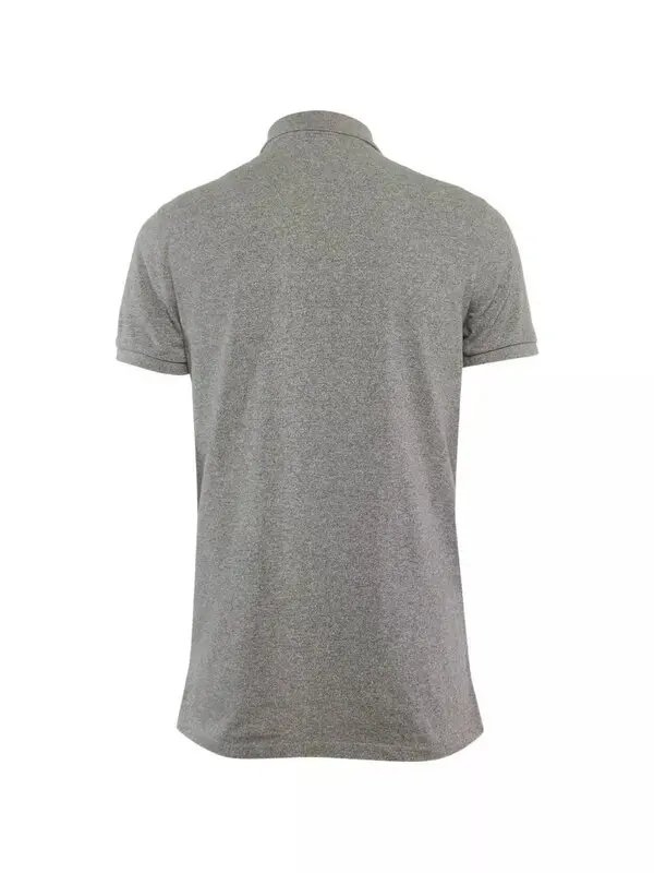 Polo Ralph Lauren Pique Embroidered-logo Polo Shirt - Grey