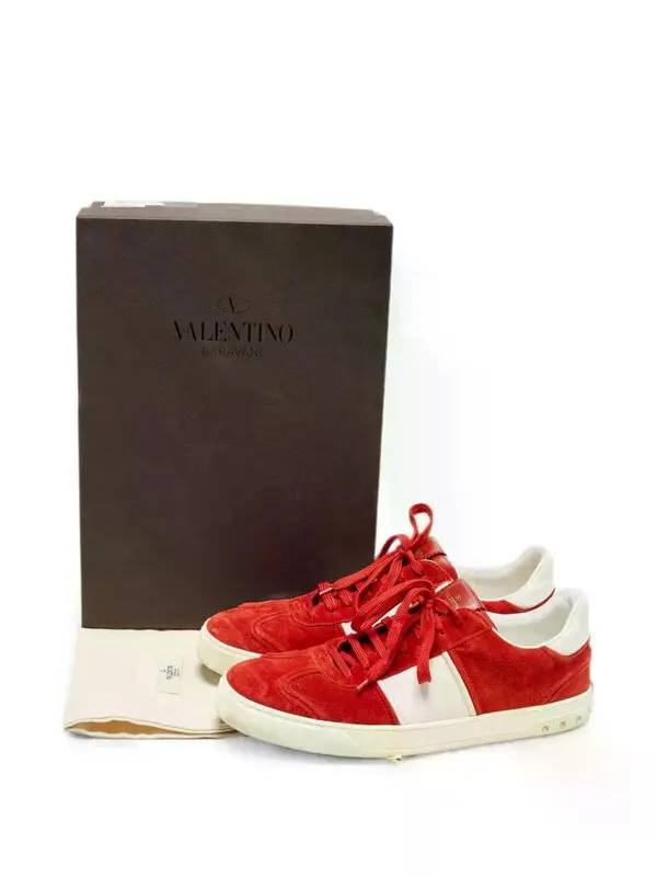 Valentino Garavani Rockstud Suede Sneakers