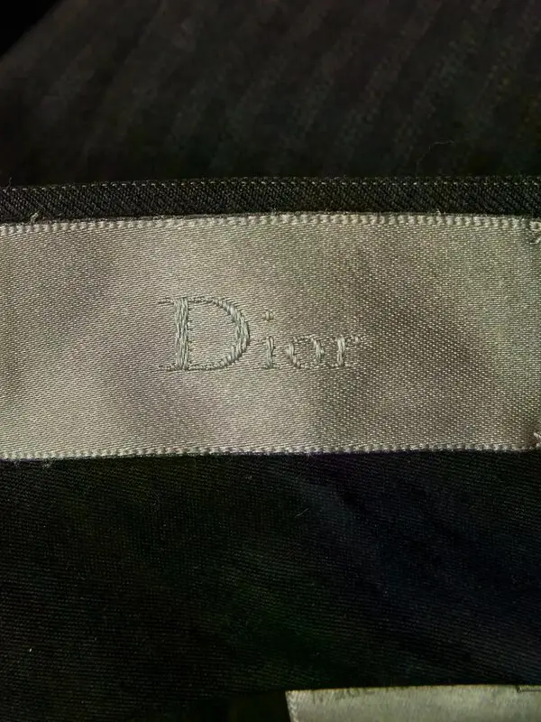 Dior Striped Tailored Trousers