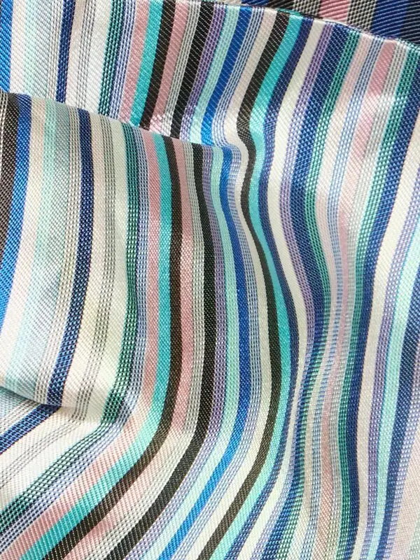 Dior Striped Twist Bow Tie