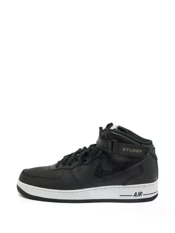 Nike X Stüssy Air Force 1 Sneakers - Black