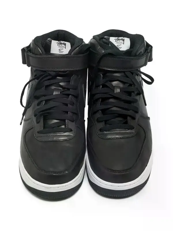 Nike X Stüssy Air Force 1 Sneakers - Black