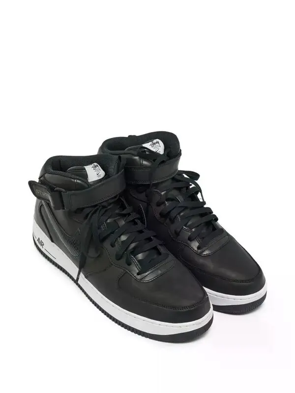 Nike X Stüssy Air Force 1 Sneakers - Black
