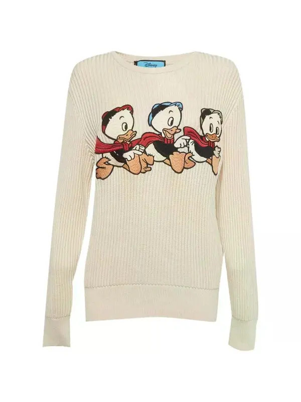 Gucci Disney Donald Duck Embroidery Sweater