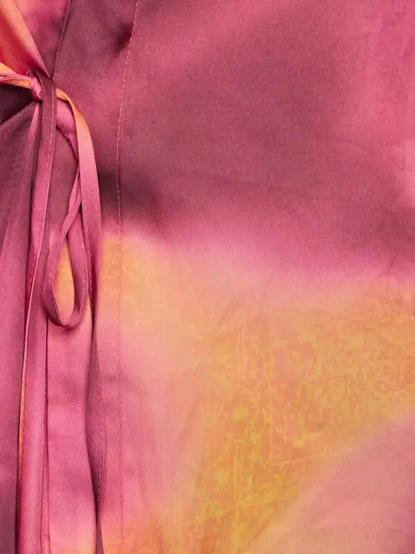 LES BENJAMINS Dahlia Carpet Long-sleeve Shirt - Pink