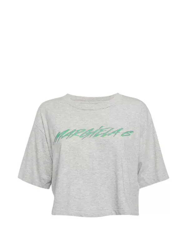 MAISON MARGIELA Printed Cropped T-shirt