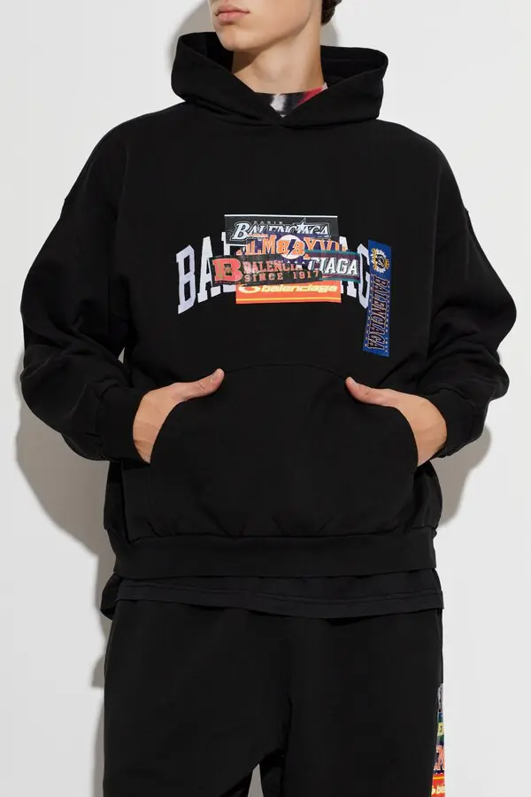 Balenciaga Sweatshirt With Colorful Print