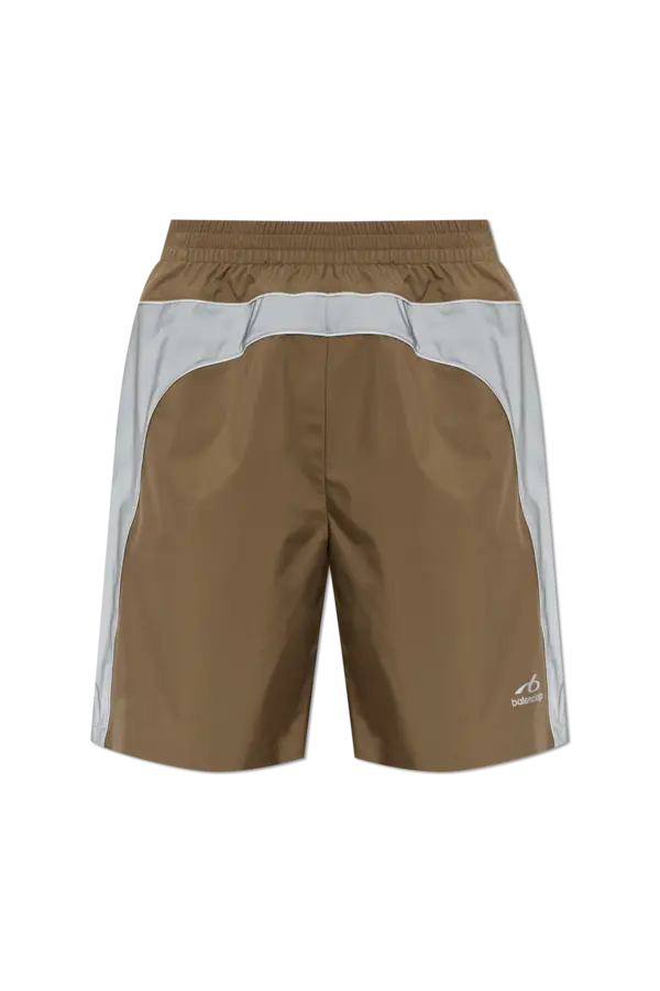 Balenciaga Shorts With Logo