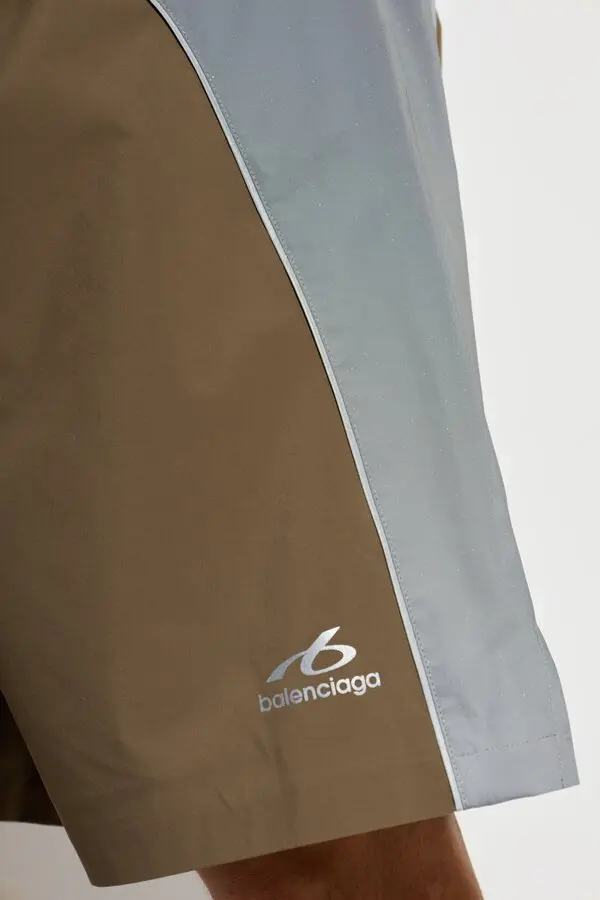 Balenciaga Shorts With Logo