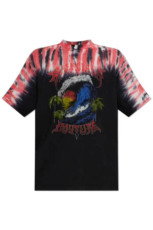 Balenciaga T-shirt With Colorful Print