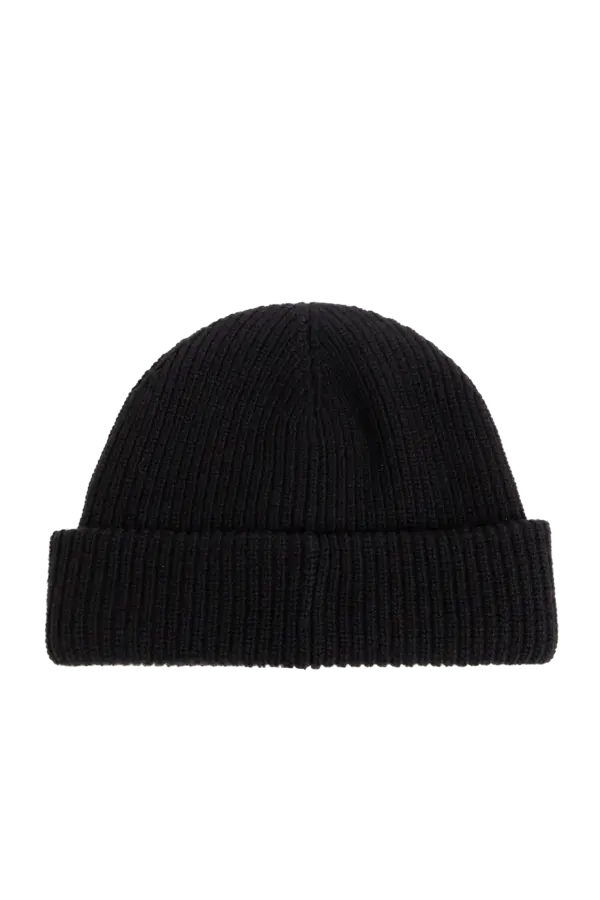 Balenciaga Wool Beanie With Logo