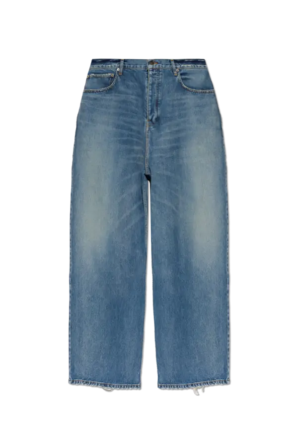 Balenciaga Wide-leg Jeans - Blue