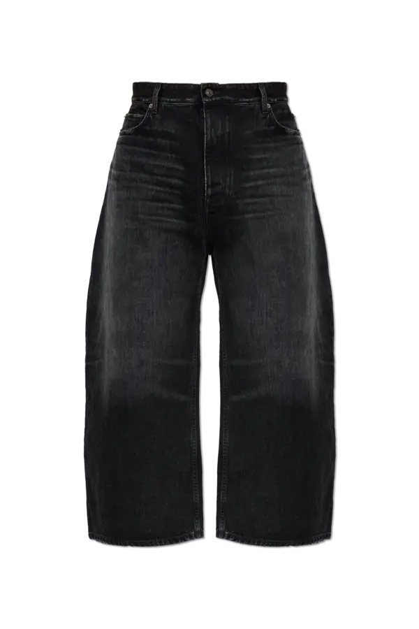 Balenciaga Wide-leg Jeans - Black