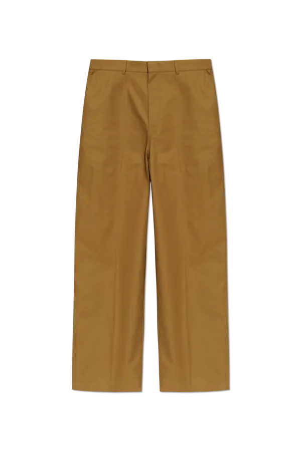 Balenciaga Wide-leg Pants - Beige