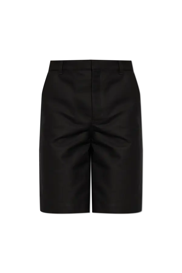 Balenciaga Shorts With Pockets - Black