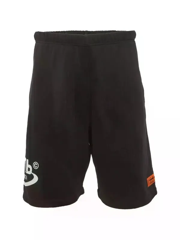 Heron Preston Printed Cotton Shorts