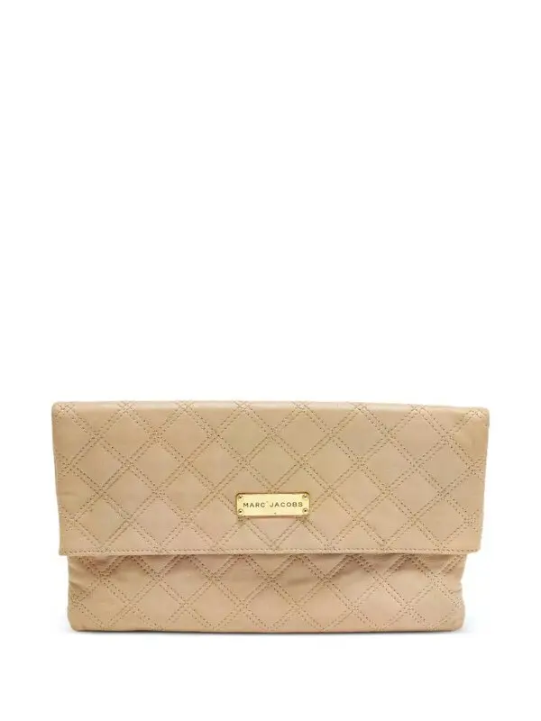 Marc Jacobs Eugenie Quilted Clutch Bag
