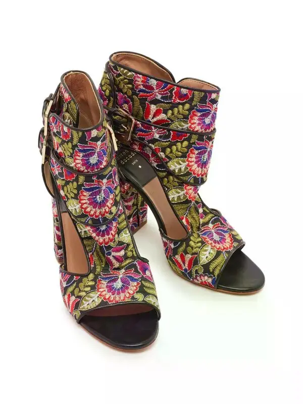 Laurence Dacade Brocade Cut-out Ankle Boots