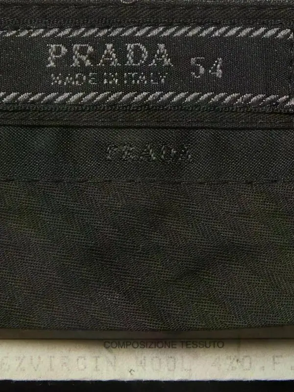 Prada Straight-leg Tailored Trousers