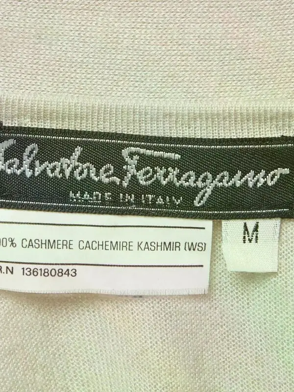 FERRAGAMO Scarf-detail Knitted Top