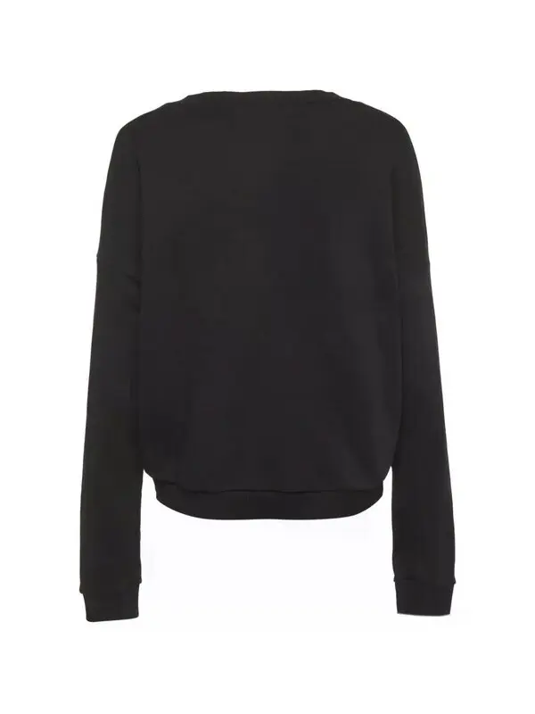 Just Cavalli Embroidered Long Sleeve Sweatshirt
