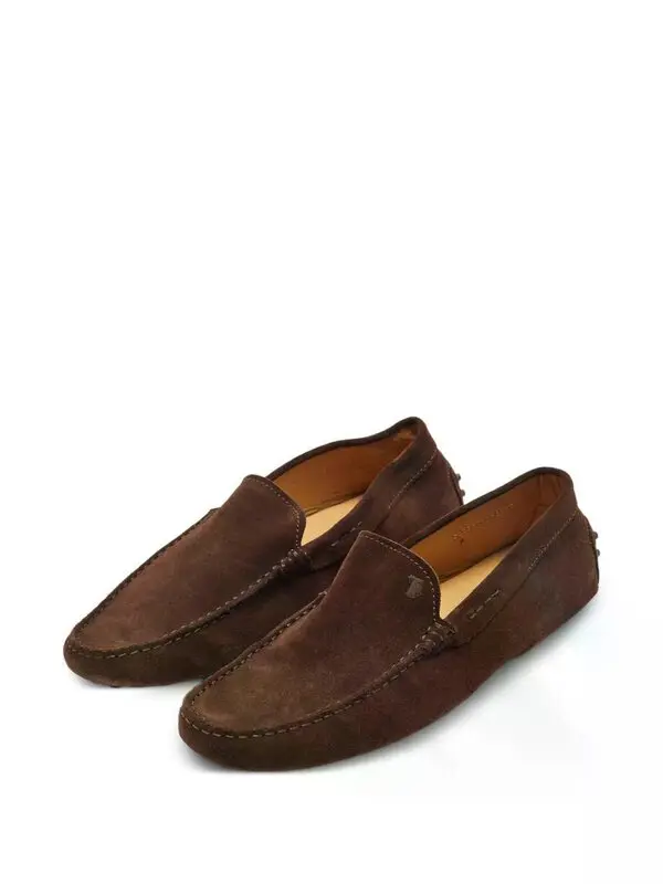 TOD'S City Gommino Suede Loafers