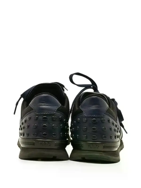 TOD'S Studded Panelled Lace-up Sneakers