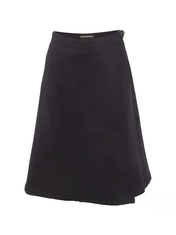 Sonia Rykiel Paris Wrap-style Jersey Midi Skirt