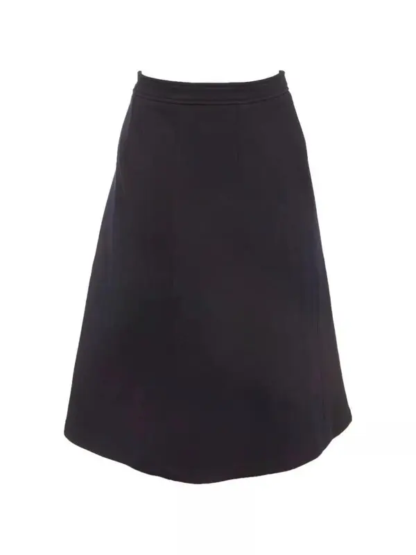 Sonia Rykiel Paris Wrap-style Jersey Midi Skirt