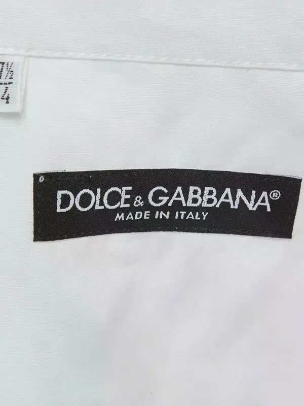 Dolce & Gabbana Logo-patch Short-sleeve Shirt