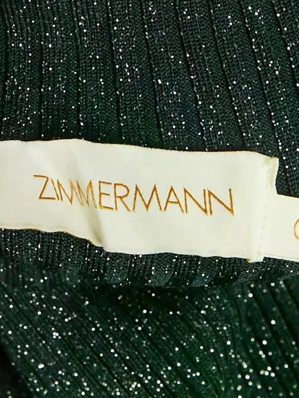 Zimmermann Ribbed Knit Turtleneck Sweater