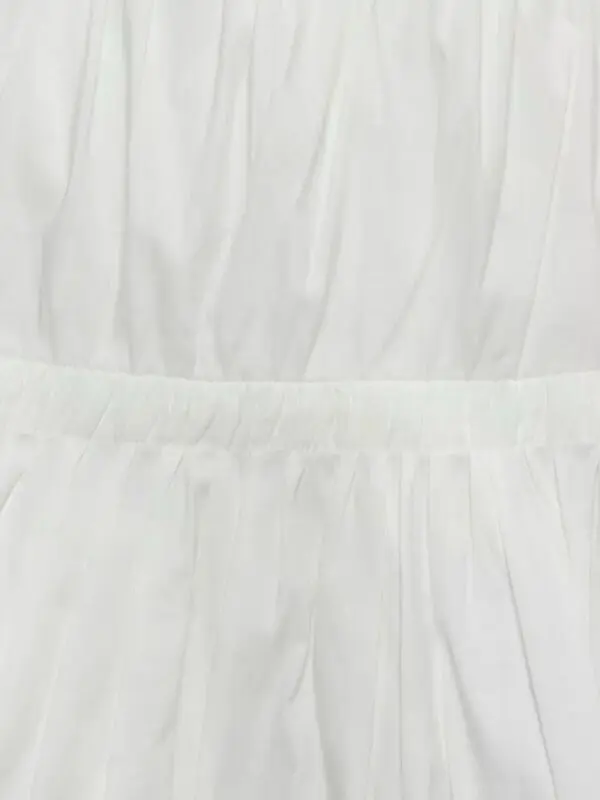 Prada Flared Mini Skirt - White