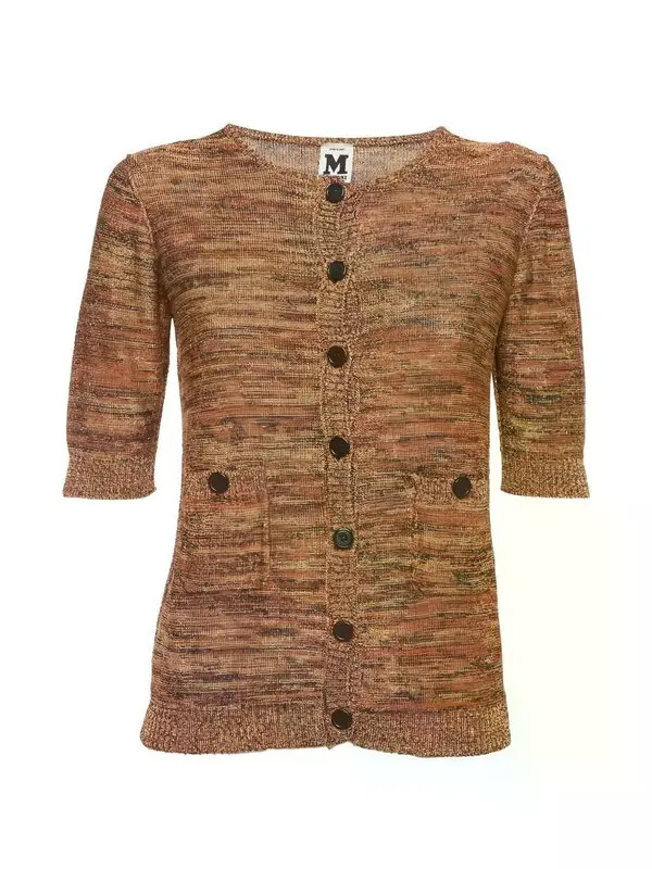 Missoni Short-sleeve Button-front Cardigan