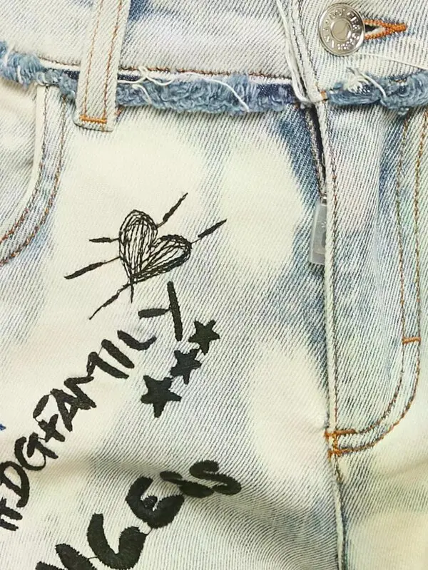 Dolce & Gabbana Embroidered Boyfriend Jeans