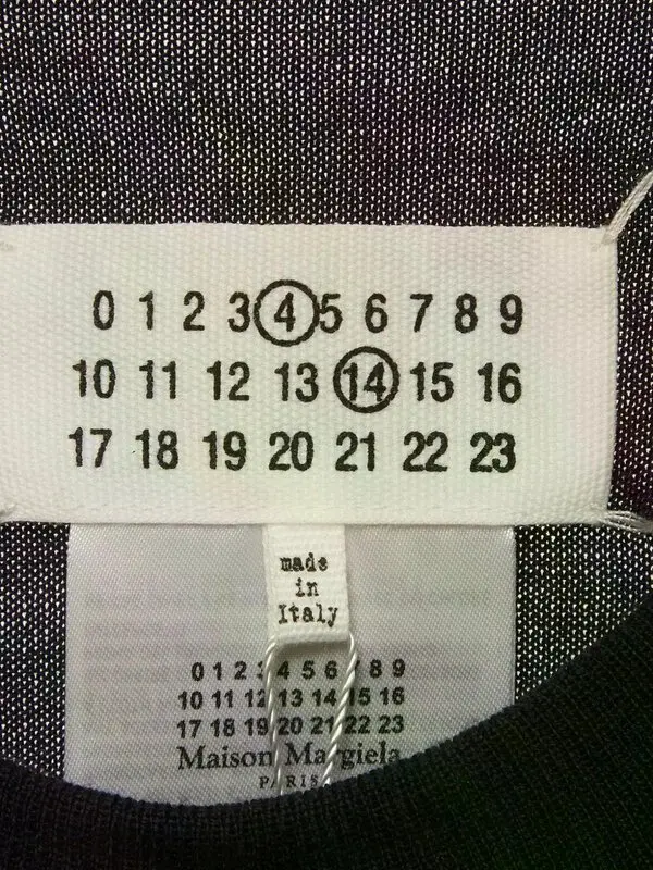 MAISON MARGIELA Contrast-trim Knit Sweater