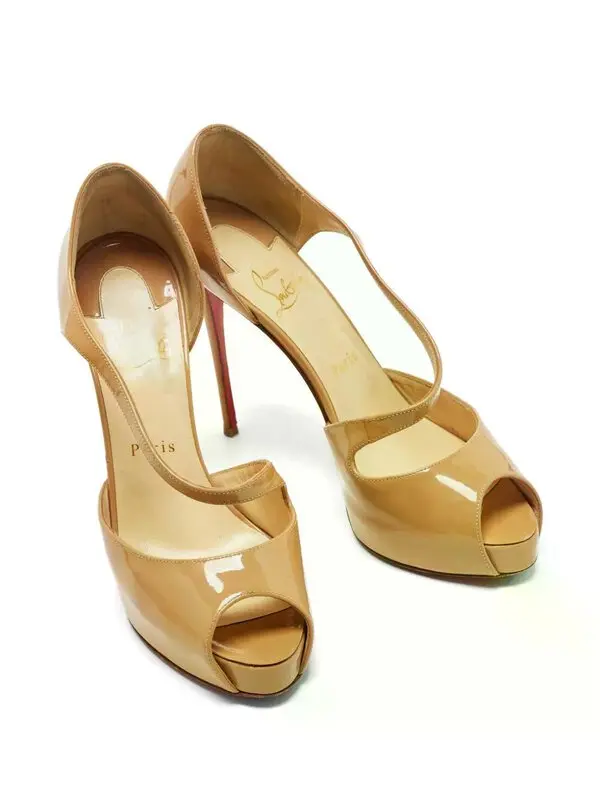 CHRISTIAN LOUBOUTIN Peep-toe Pumps