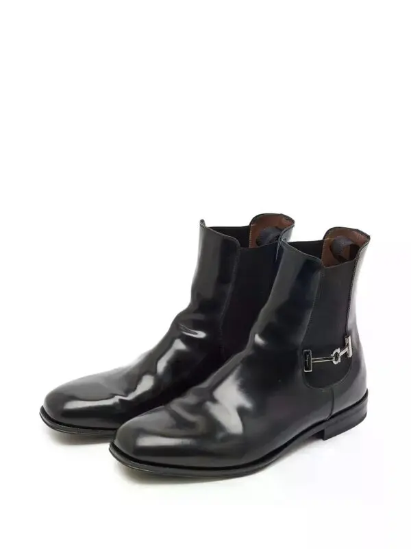 FERRAGAMO Gancini Chelsea Boots