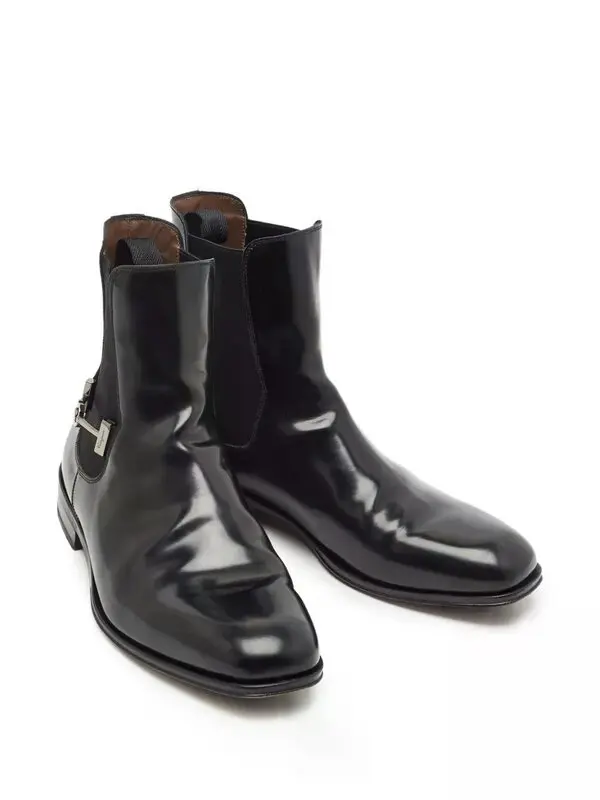 FERRAGAMO Gancini Chelsea Boots