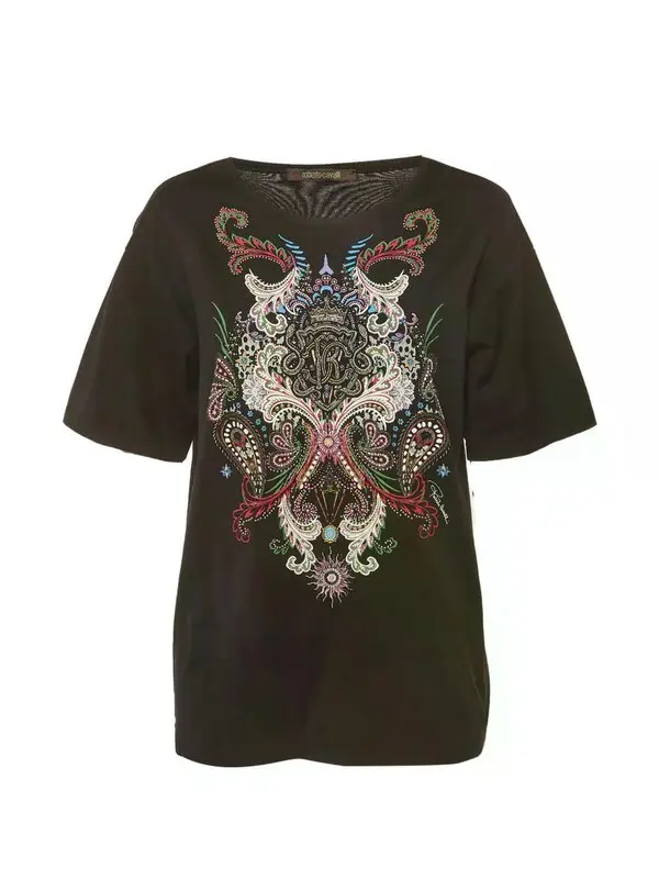 Roberto Cavalli Printed Oversized T-shirt