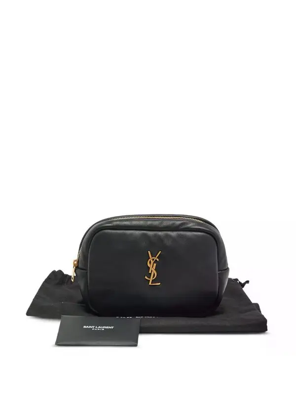 Saint Laurent 2023 Pillow Padded Cosmetic Pouch