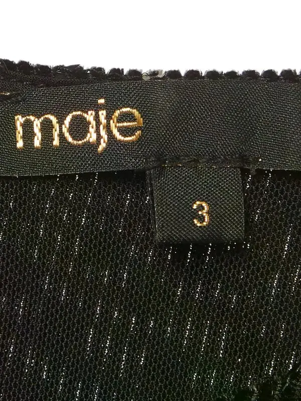 Maje Sequin-embellished Velvet Trousers