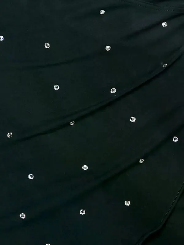 Hunza G Swarovski Embellished Tie-side Mini Sarong