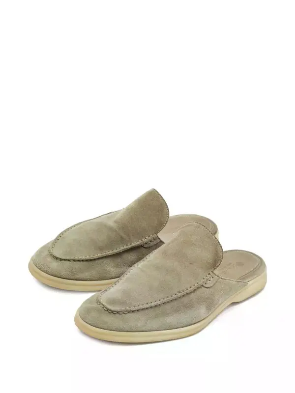 Loro Piana Suede Mules