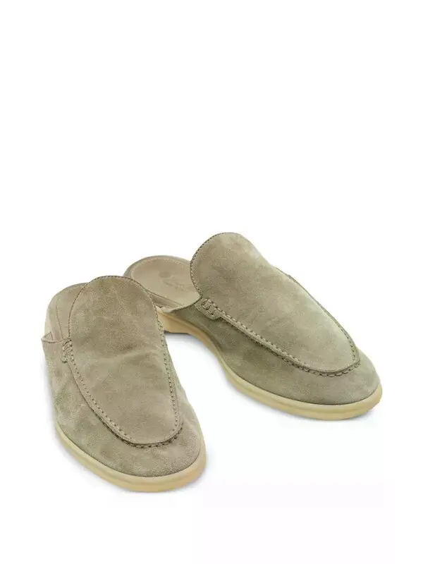 Loro Piana Suede Mules
