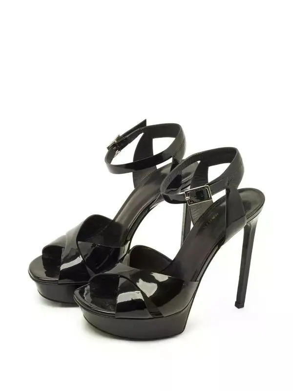 Saint Laurent Bianca Ankle-strap Sandals