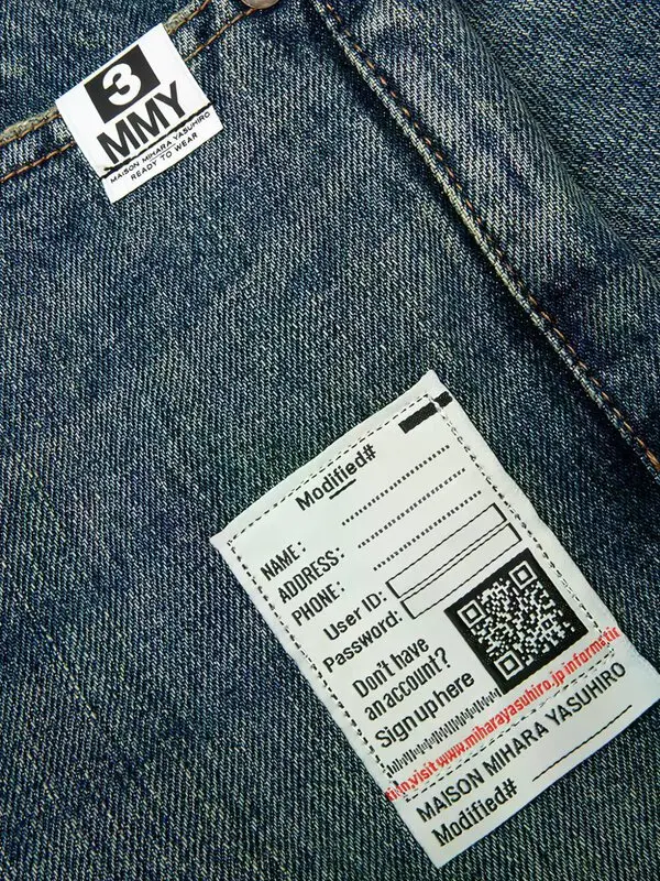 Mihara Yasuhiro Flare Tapered Jeans