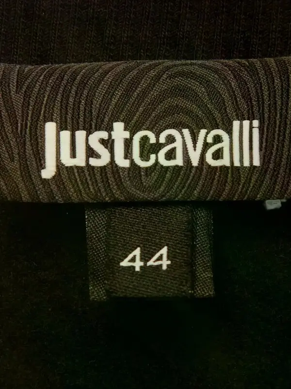 Just Cavalli Printed Panelled Sweatshirt