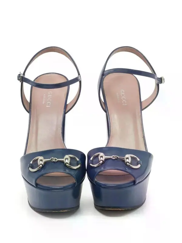 Gucci Horsebit Platform Sandals