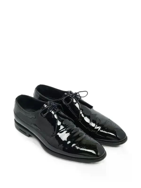 Burberry Patent Leather Brogue Shoes
